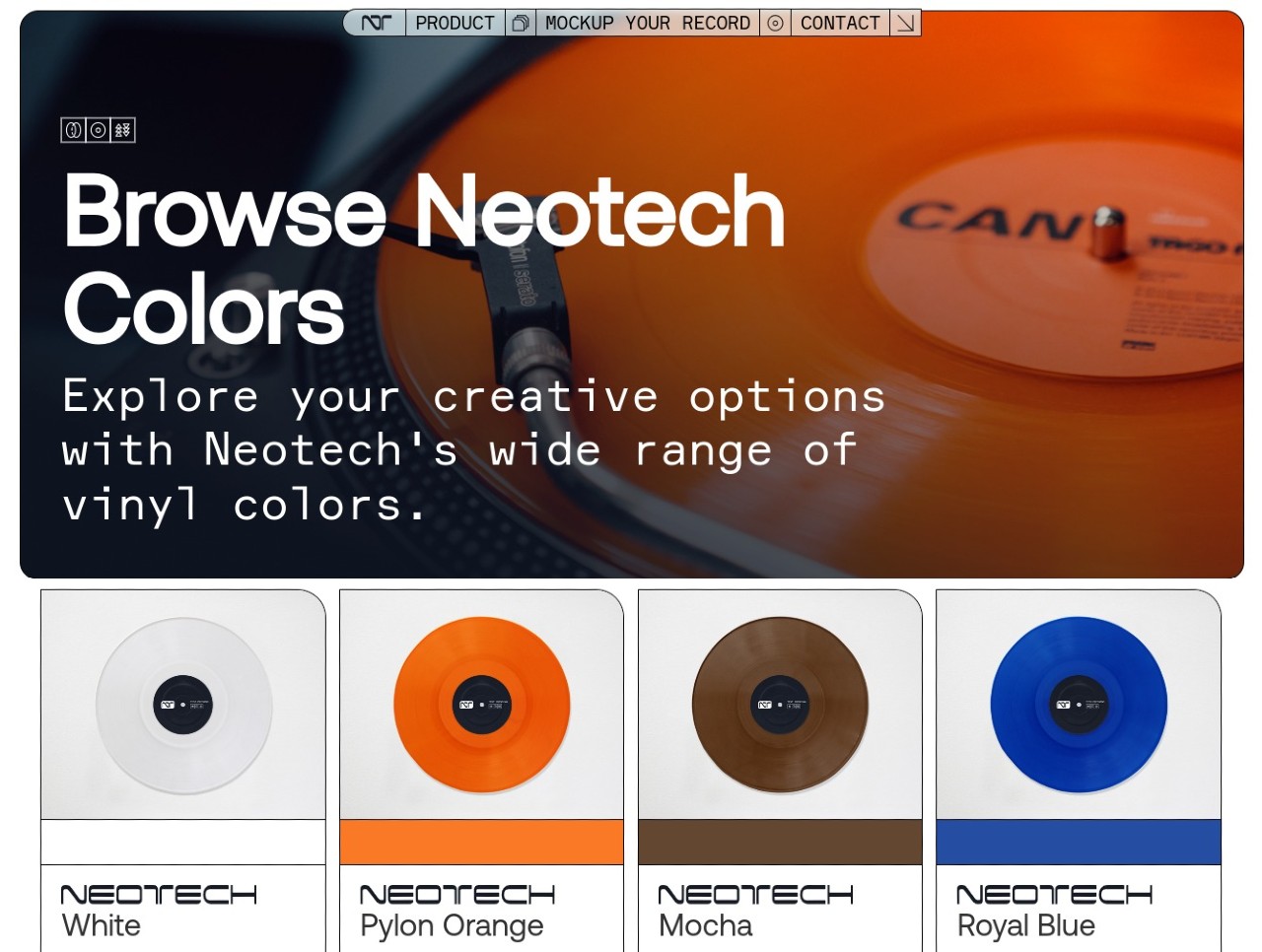 Neotech Vinyl - High Quality Vinyl Record Compounds