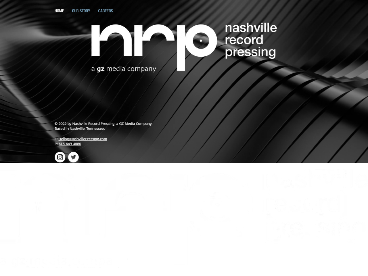 Nashville Record Pressing - Vinyl Record Press Media