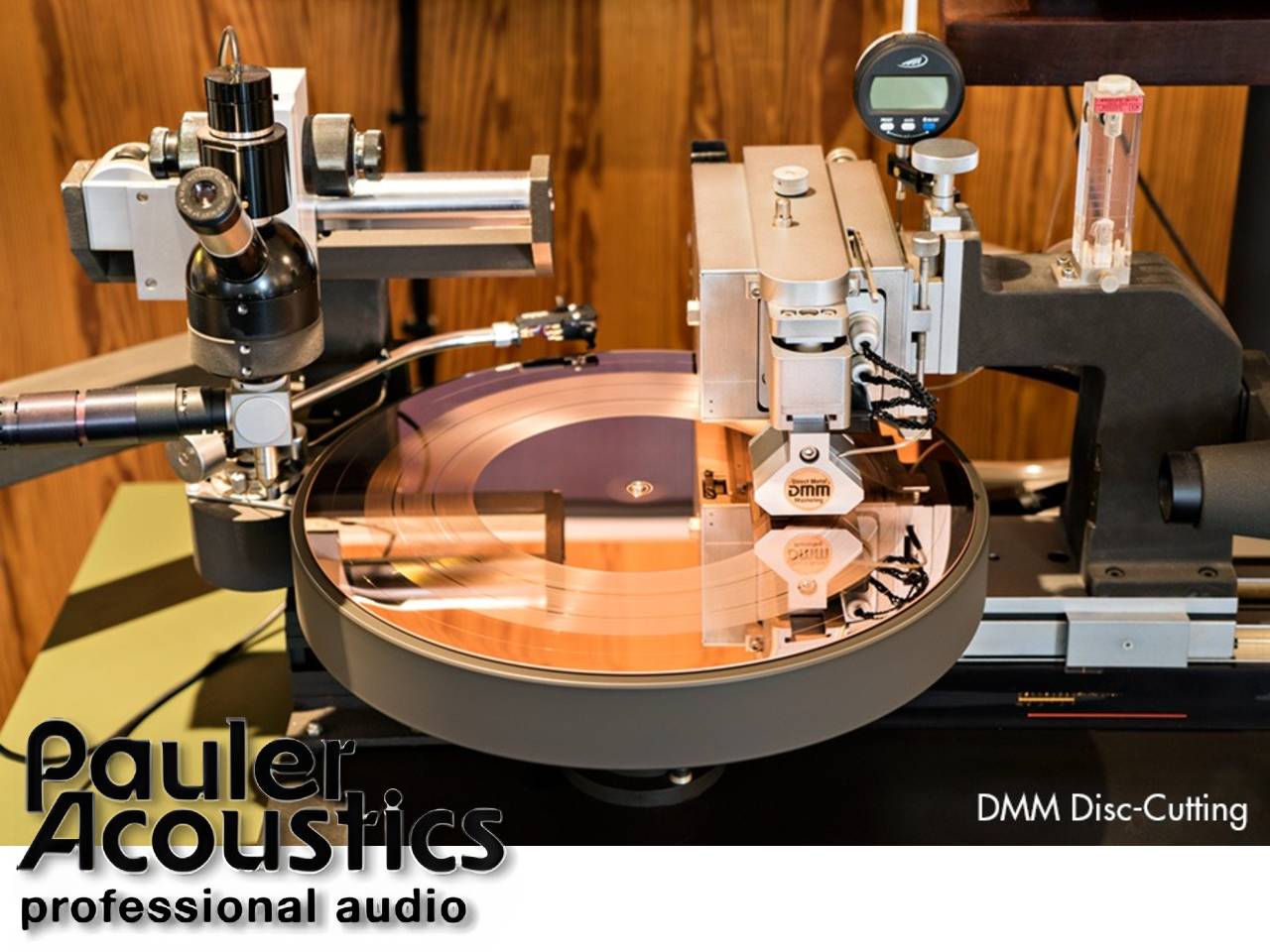 Pauler Acoustics DMM Disc Cutting & Mastering - Vinyl Record Press Media