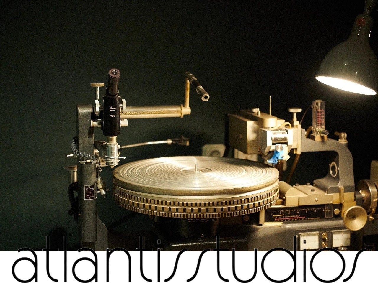 Atlantis Studios Swedish Lacquer Cutting - Vinyl Record Press Media