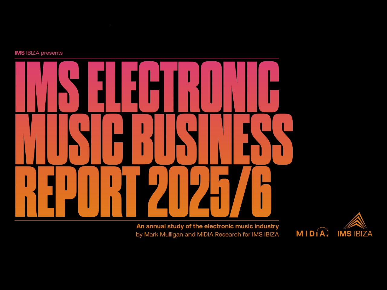 IMS Electronic Music Business Report 2025/26 - Vinyl Record Press Media